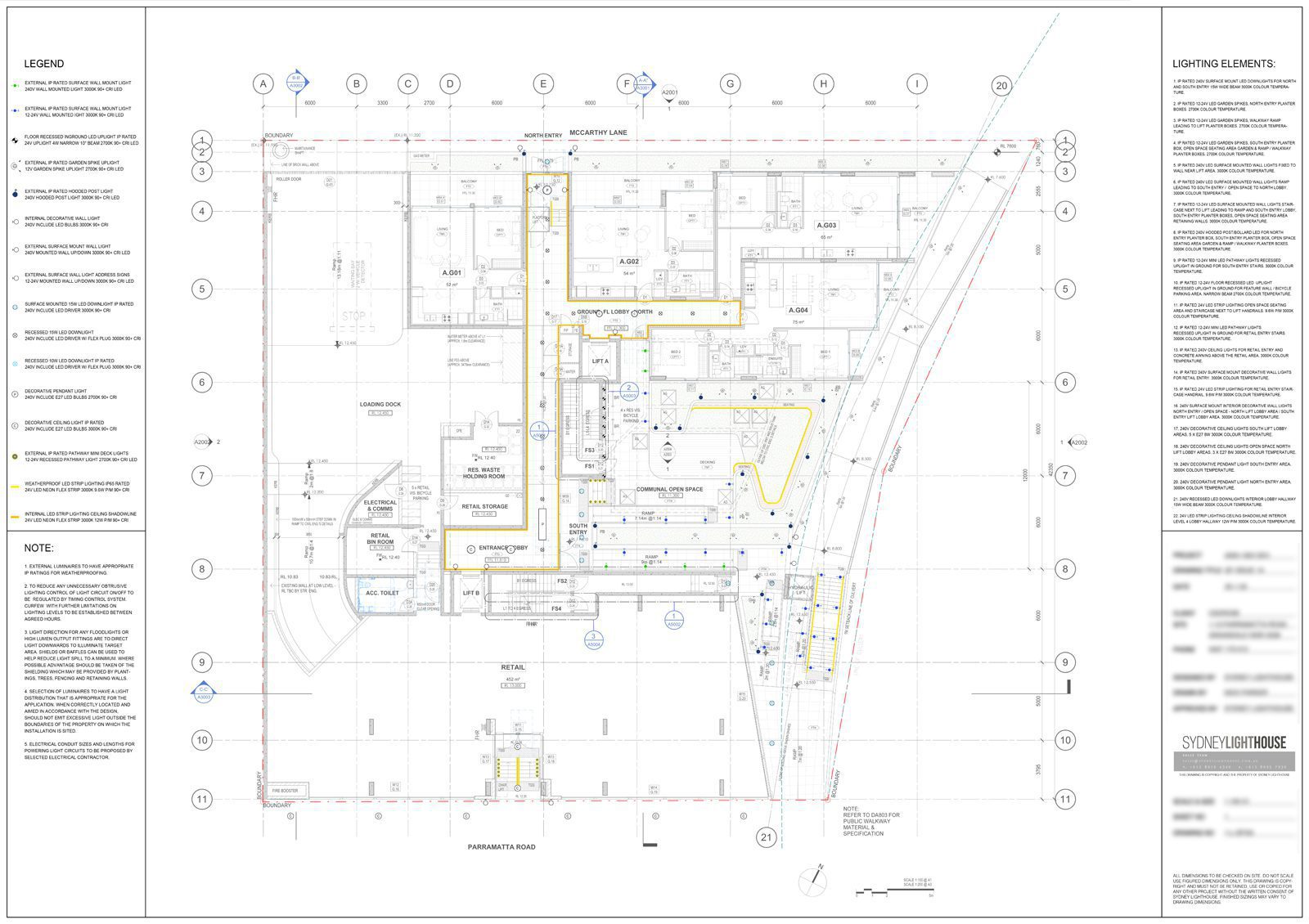 Lighting Design - Sydney Lighthouse